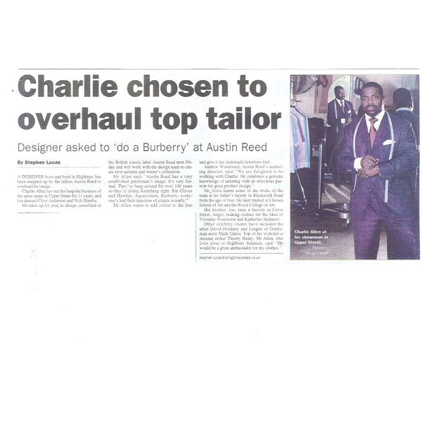 ABOUT CHARLIE ALLEN